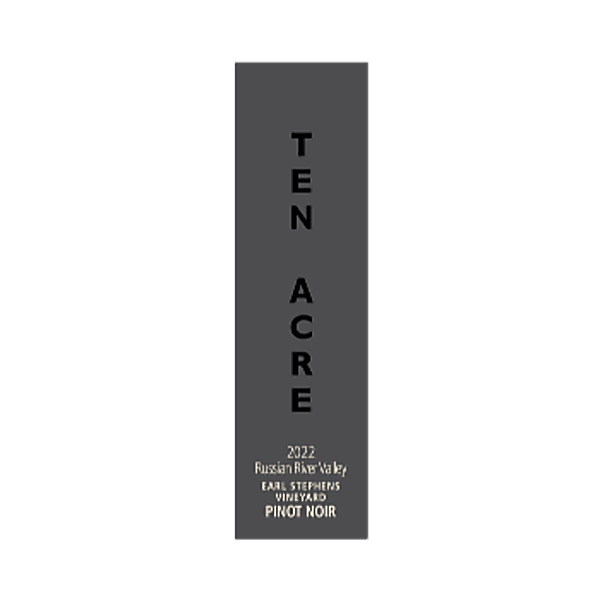 Ten Acre 2022 Earl Stephens Vineyard Pinot Noir (Russian River Valley ...