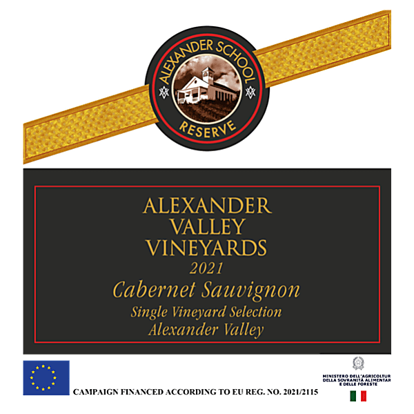 Alexander Valley Vineyards 2021 Cyrus Bordeaux-Style Red Blend ...