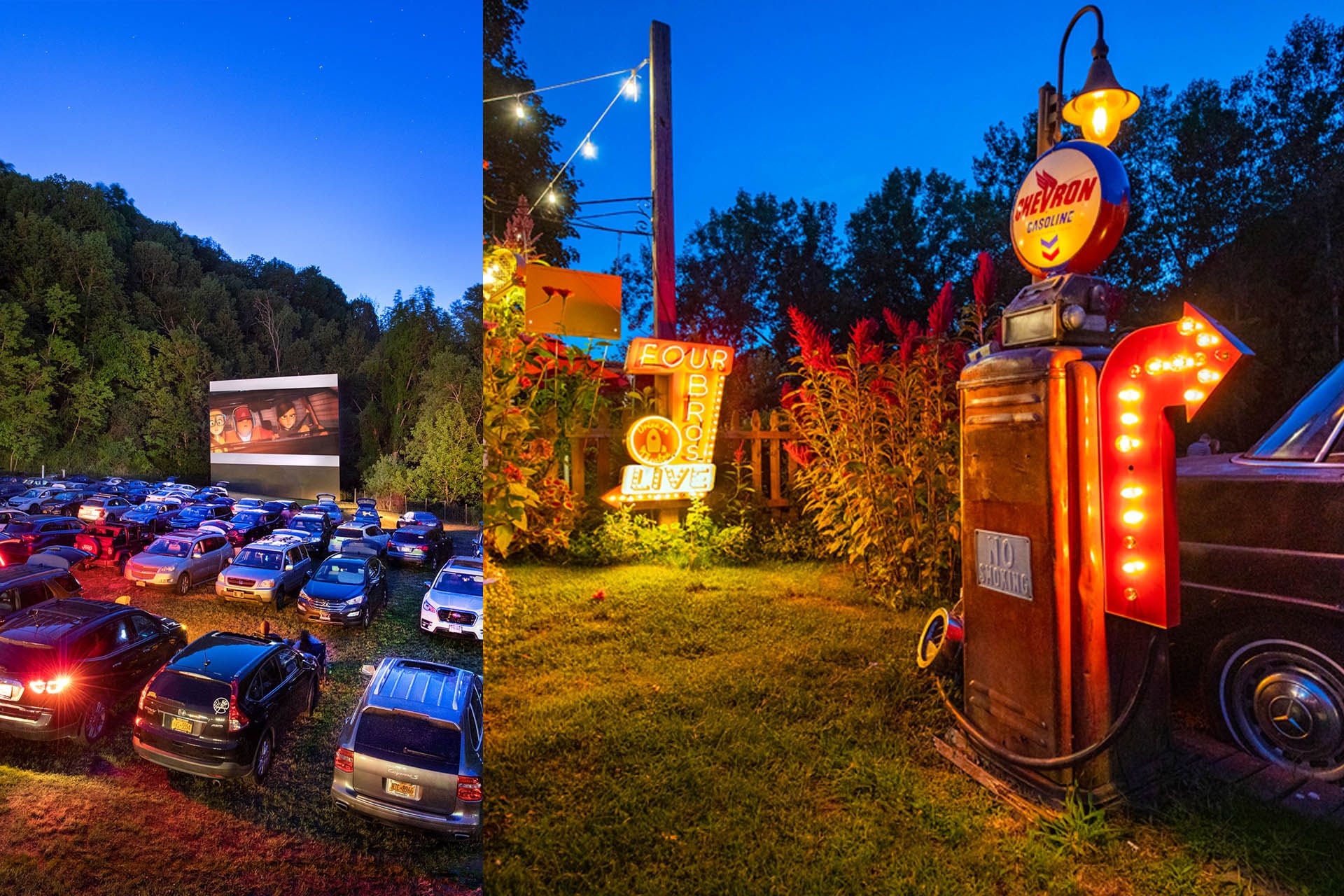 With Craft Cocktails and Campgrounds, A New Type of Drive-In Emerges ...
