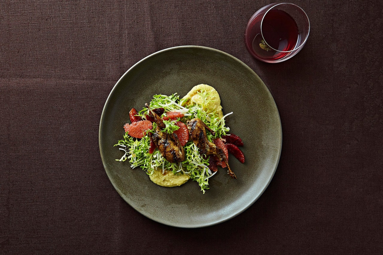 Oak-Grilled Quail with Citrus and Fennel | Wine Enthusiast