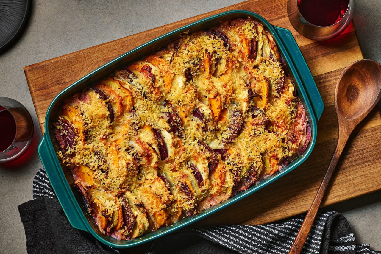 Root Vegetable Casserole Recipe | Wine Enthusiast