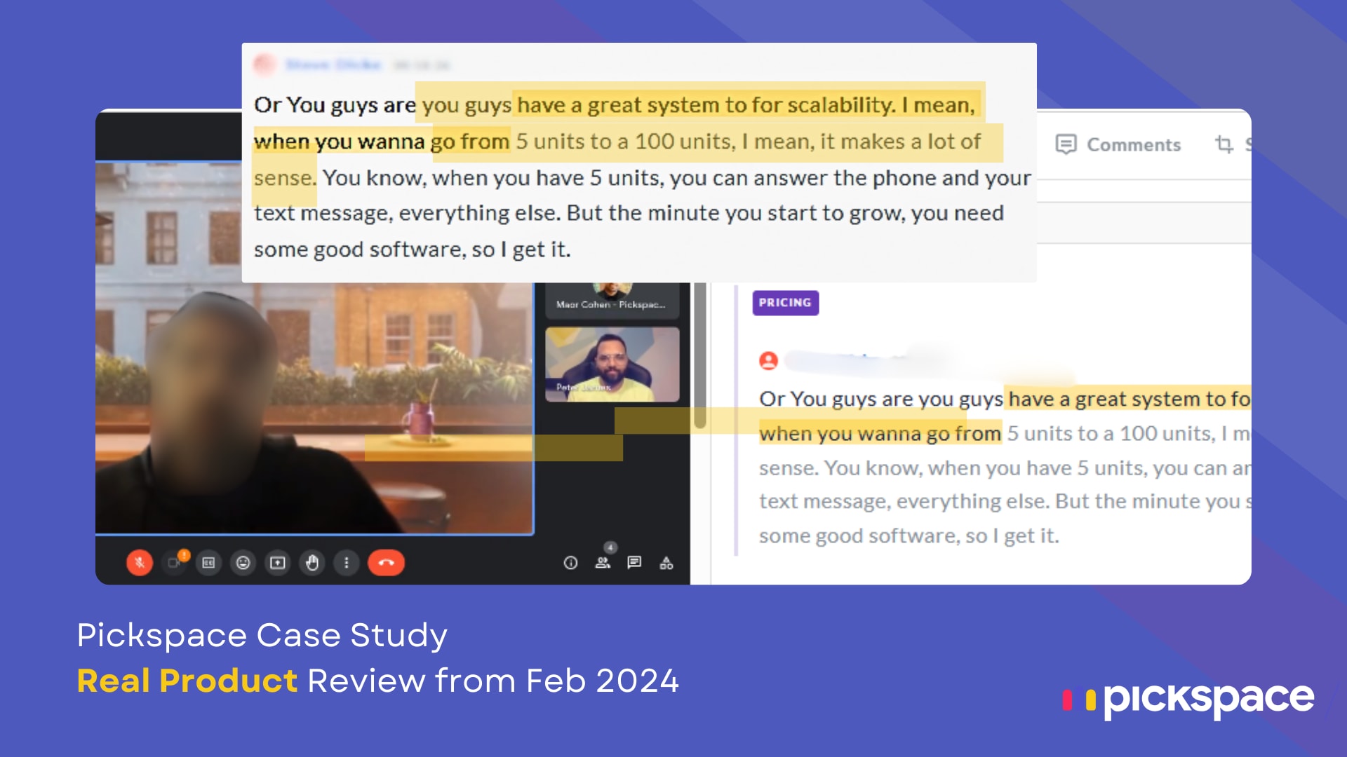 About us - Pickspace