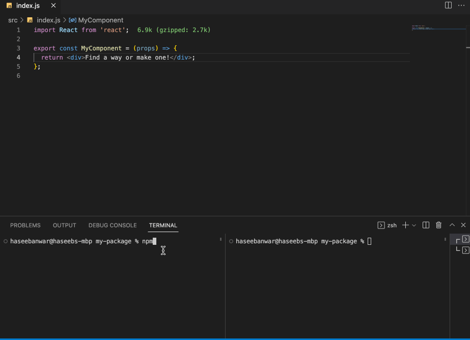 GitHub - haseebanwar/create-react-pkg: Create React packages/libraries ... GitHub - haseebanwar/create-react-pkg: Create React packages/libraries ...