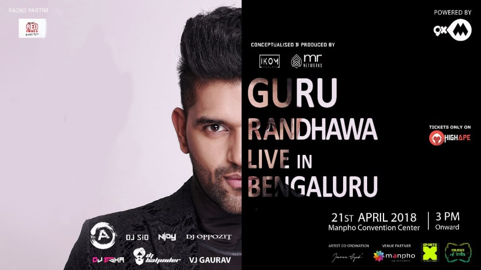 Guru Randhawa Live in Concert at Manpho Convention Center at Manpho ...