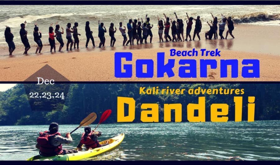 Christmas special: Gokarna Beach Trek & Dandeli Adventures at Gokarna ...