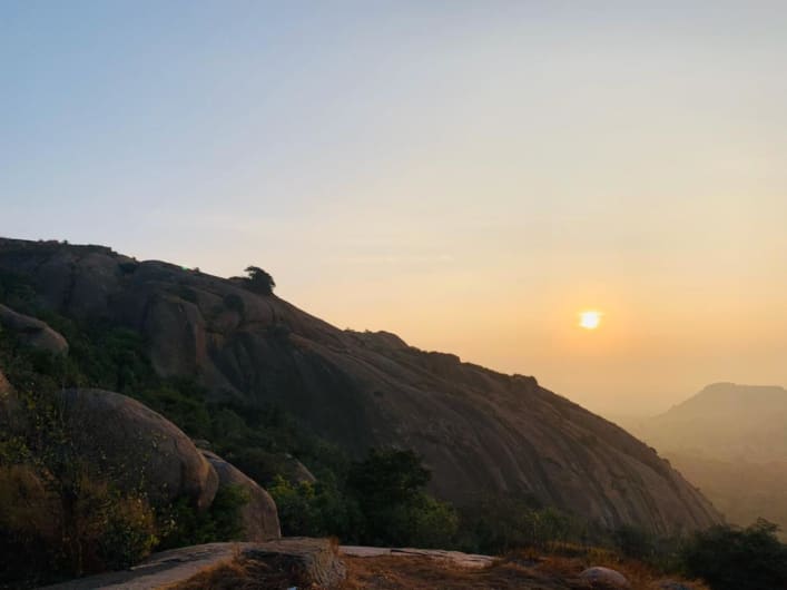 Uttari Betta Sunrise Trek & Kayaking | NammaTrip at Huthridurga View ...