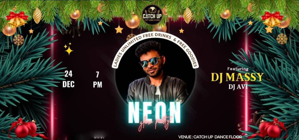 Neon Bollywood Night at Catch Up Bangalore in Bangalore - HighApe