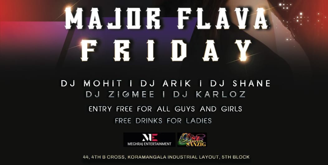 Major Friday Flava at The Gypsy Pub & Kitchen in Bangalore - HighApe