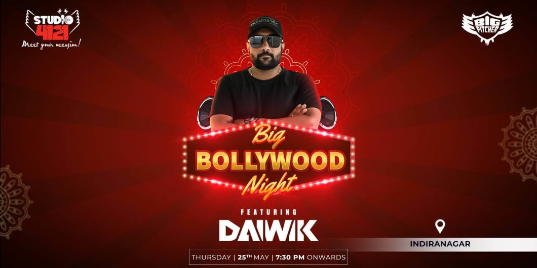 Big Bollywood Night | Indiranagar at Big Pitcher - Indiranagar in ...