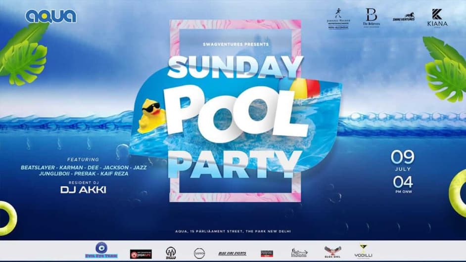 Sunday Pool Party at Aqua - The Park Hotel in Top-10-music-festivals ...