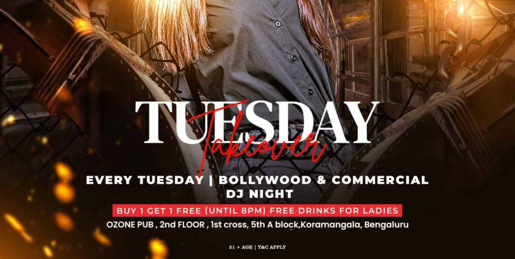 Tuesday Takeover at Ozone pub in Bangalore - HighApe