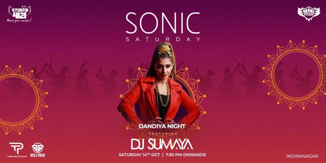 Sonic Saturday | Indiranagar at Big Pitcher - Indiranagar in Bangalore ...