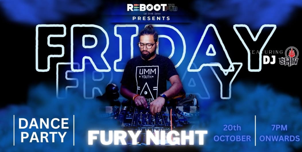 Friday Fury Night at Reboot The Pub in Bangalore - HighApe
