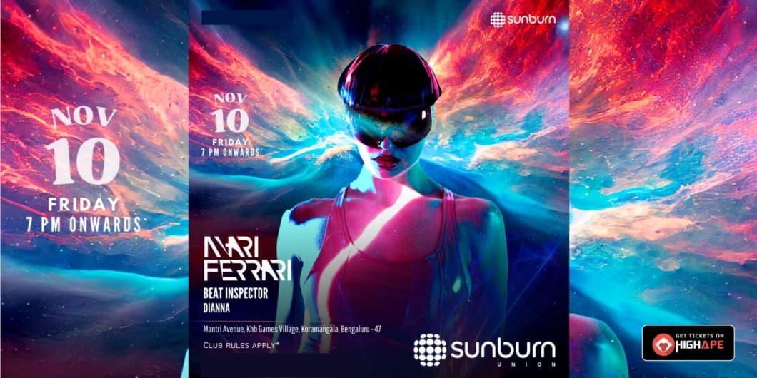 Mari Ferrari Live | Sunburn at Sunburn Union in Bangalore - HighApe