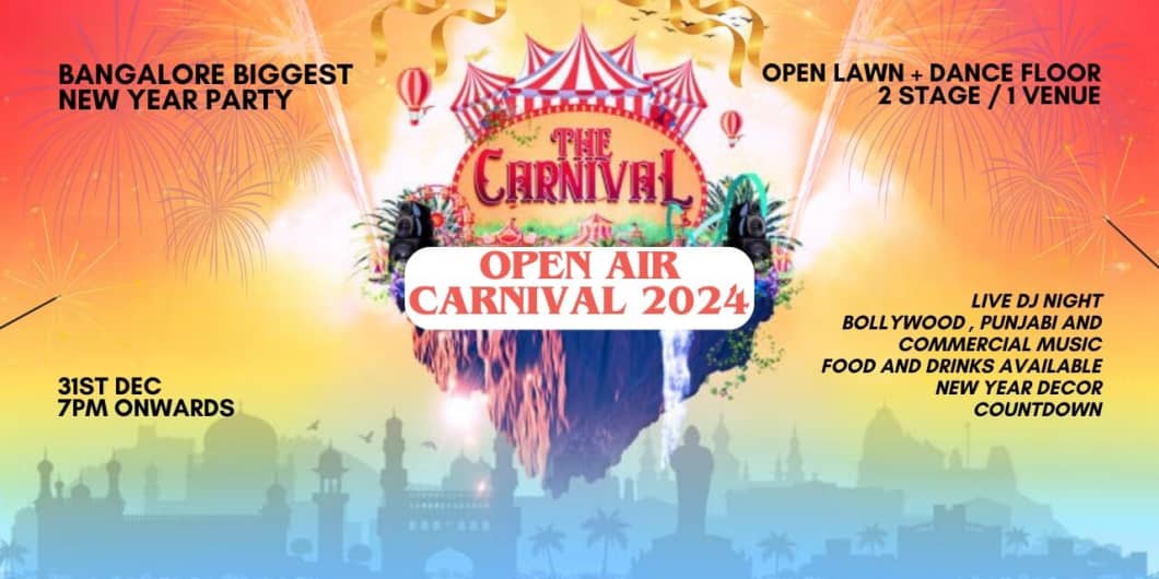Carnival 2024 | New Year Eve Party at VRR Astoria Resort & Convention ...