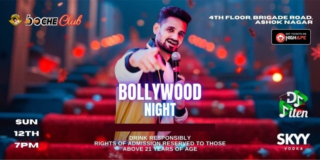Bollywood Sunday Night at Boche club in Bangalore - HighApe