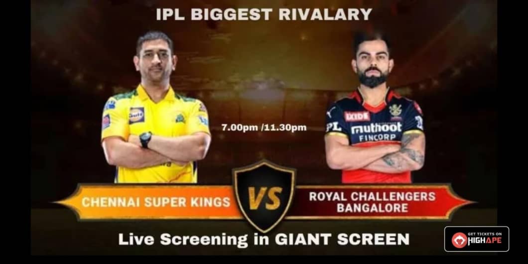 CSK Vs RCB | IPL Live Screening at Animal Bar in Bangalore - HighApe