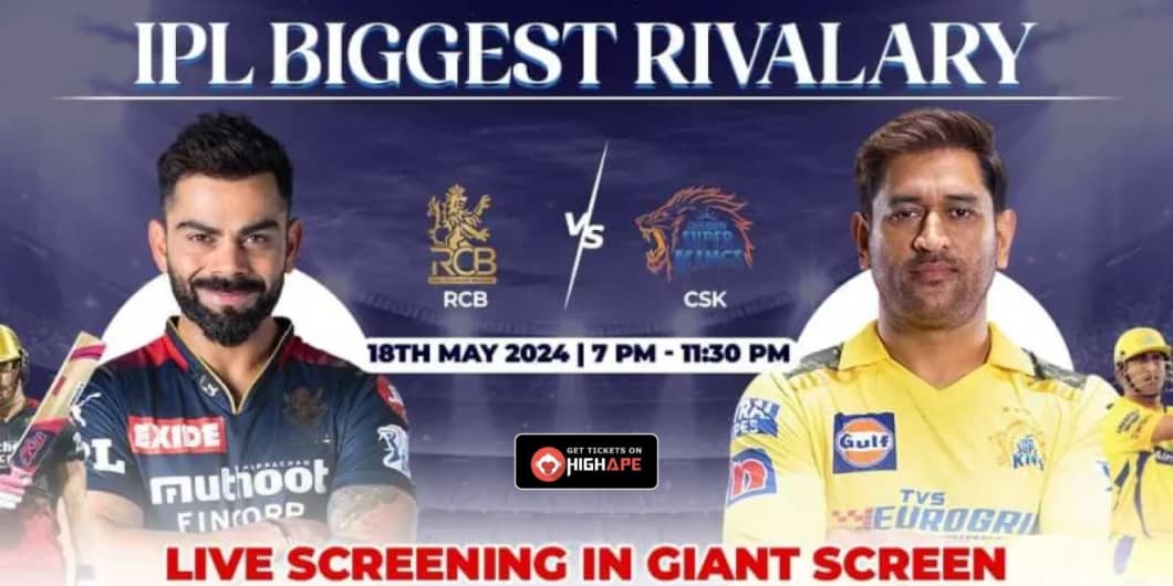 CSK Vs RCB IPL Live Screening | Twilight Pool Lounge Bar at Twilight Pool Lounge-Bar in ...