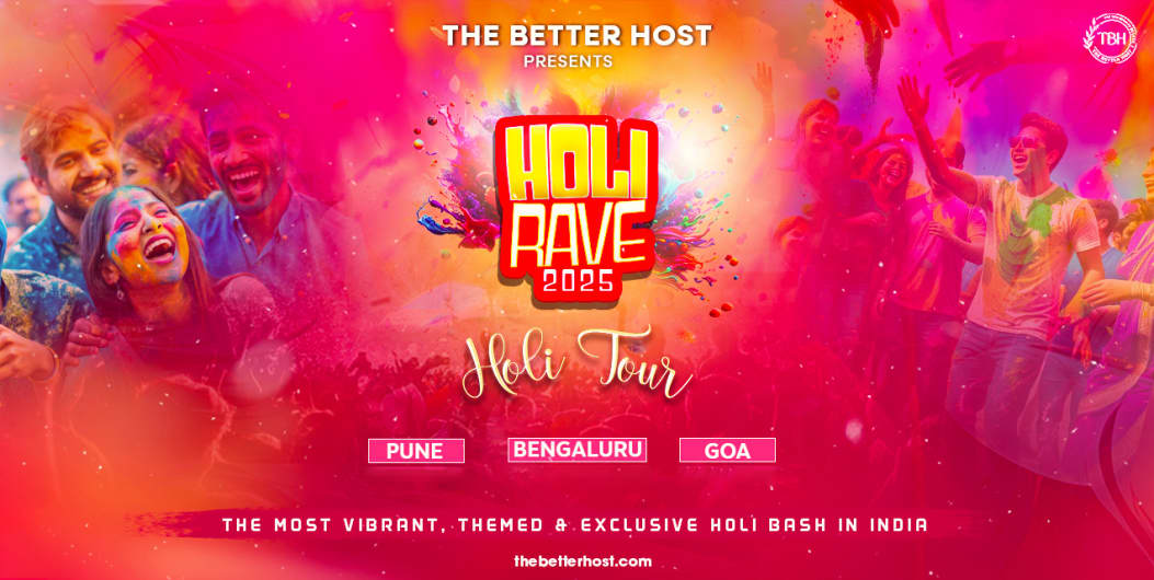 Holi Rave 2025 at AgniTeja Farm Stay in Bangalore - HighApe