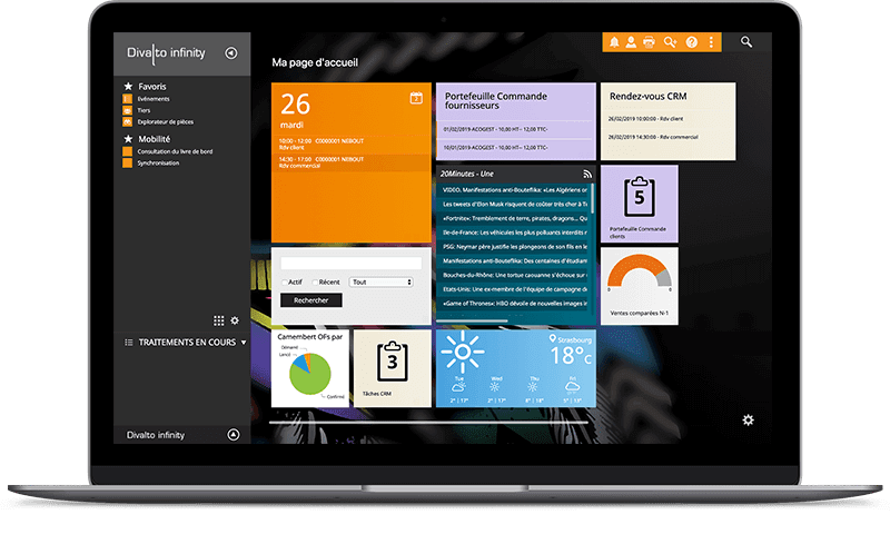 Divalto infinity - ERP software for PMEs and mid-sized companies