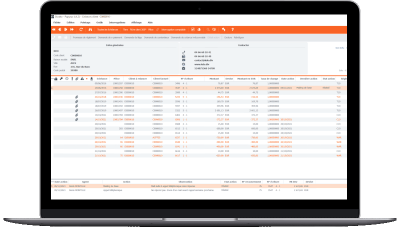 ERP Divalto infinity 10.7 : quoi de neuf côté finances