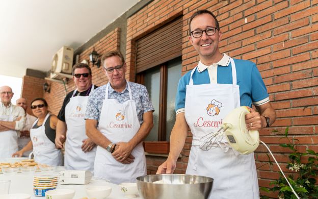 Private Dining Experience and Cooking Demo at a Roman Cesarina's Home