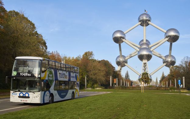 Tootbus Brüssel: Hop-On, Hop-Off & Atomium Ticket