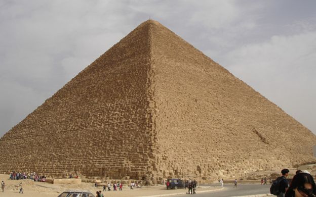 Pyramids Of Giza And Egyptian Museum From Sharm El Sheikh