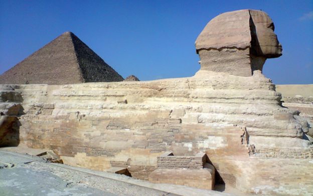 Pyramids Of Giza And Egyptian Museum From Sharm El Sheikh
