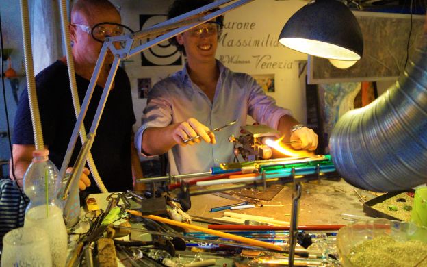Glass- Making Hands-On Workshop, Venice