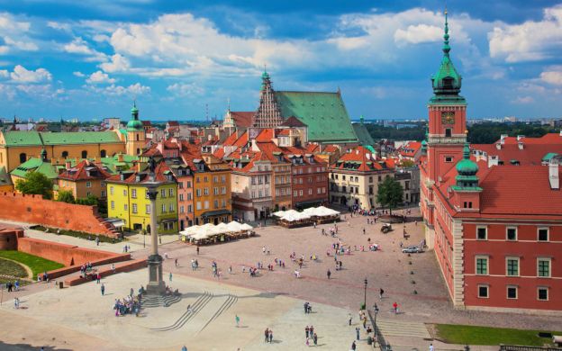 Warsaw Attractions Half Day Private Tour