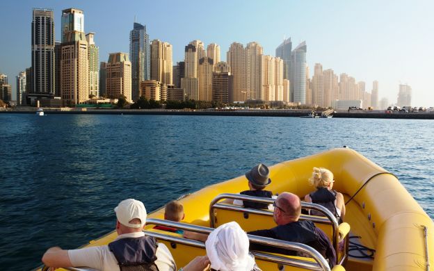 Dubai Marina & Jumeirah Beach Sightseeing Cruise - The Yellow Boats