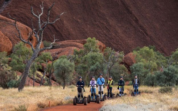 Uluru Segway Tour with Mutitjulu Waterhole Visit & Return Transfers