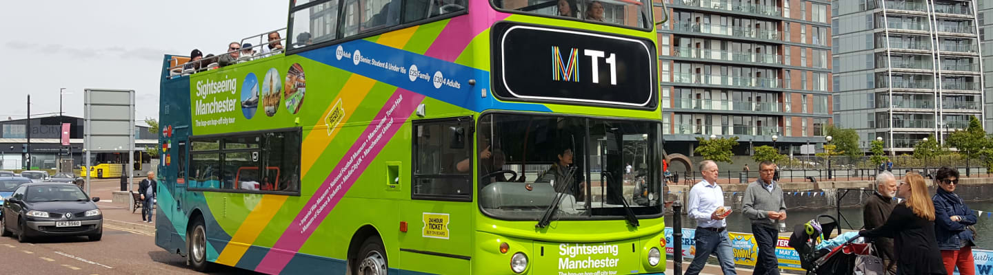 Manchester Sightseeing Bus Tour - Hop On Hop Off - Best Deals | isango.com