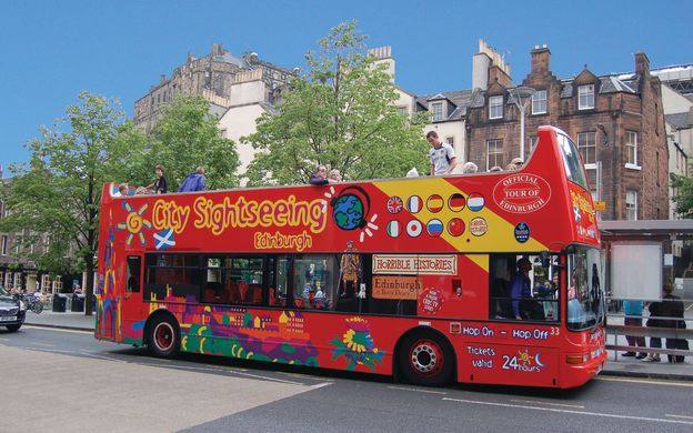 City Sightseeing Edinburgh: Hop-On, Hop-Off Bus Tour