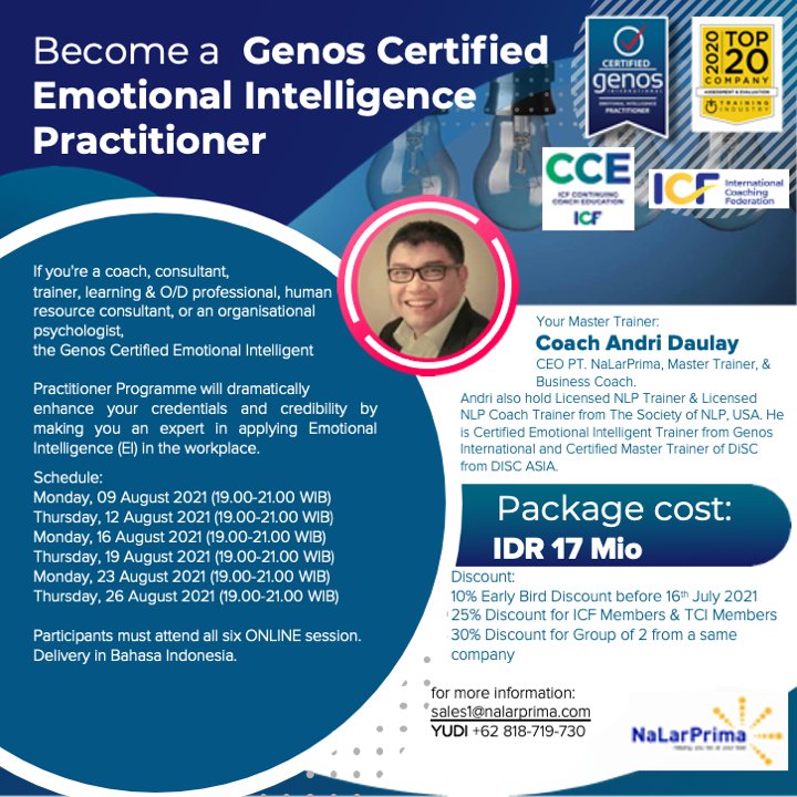 Emotional Intelligence Practitioner Certification | PasarTrainer