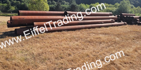 800LF of 24"x0.438" Pipe at 25' to 58' Lengths | Eiffel Trading