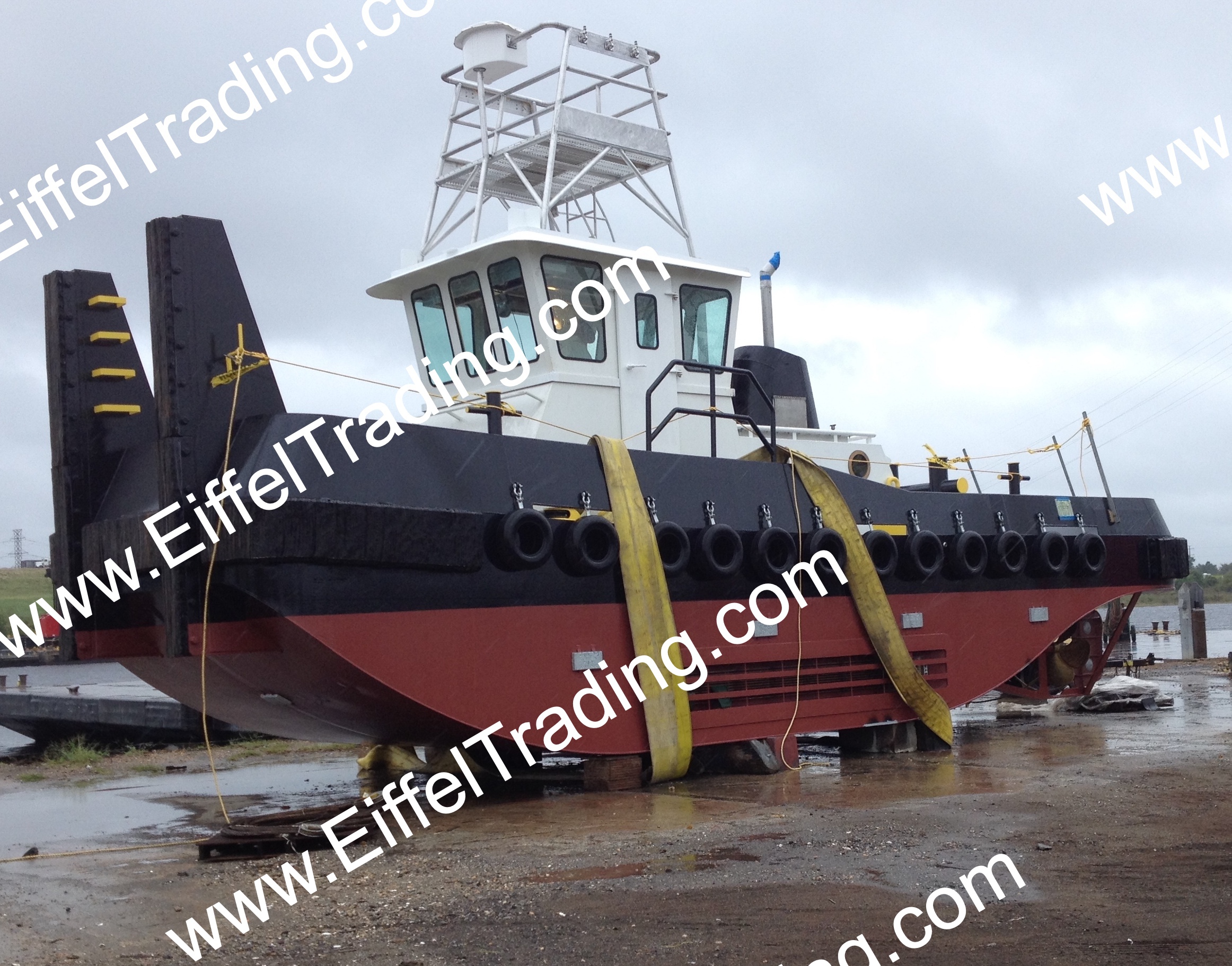 39’ Dredge Tender Push Boat | Eiffel Trading