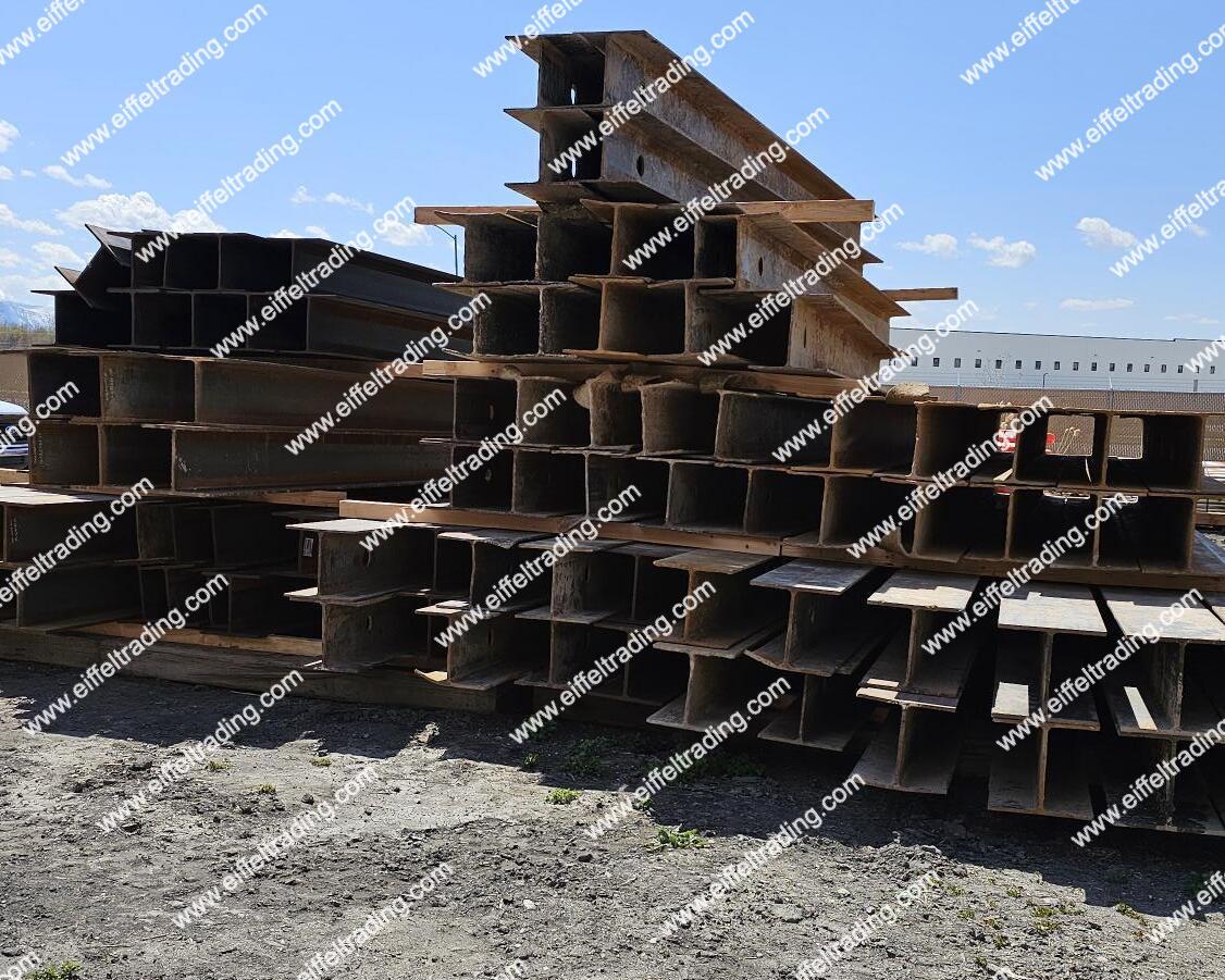 10ea. HP14x89 Beams at 20' Lengths | Eiffel Trading
