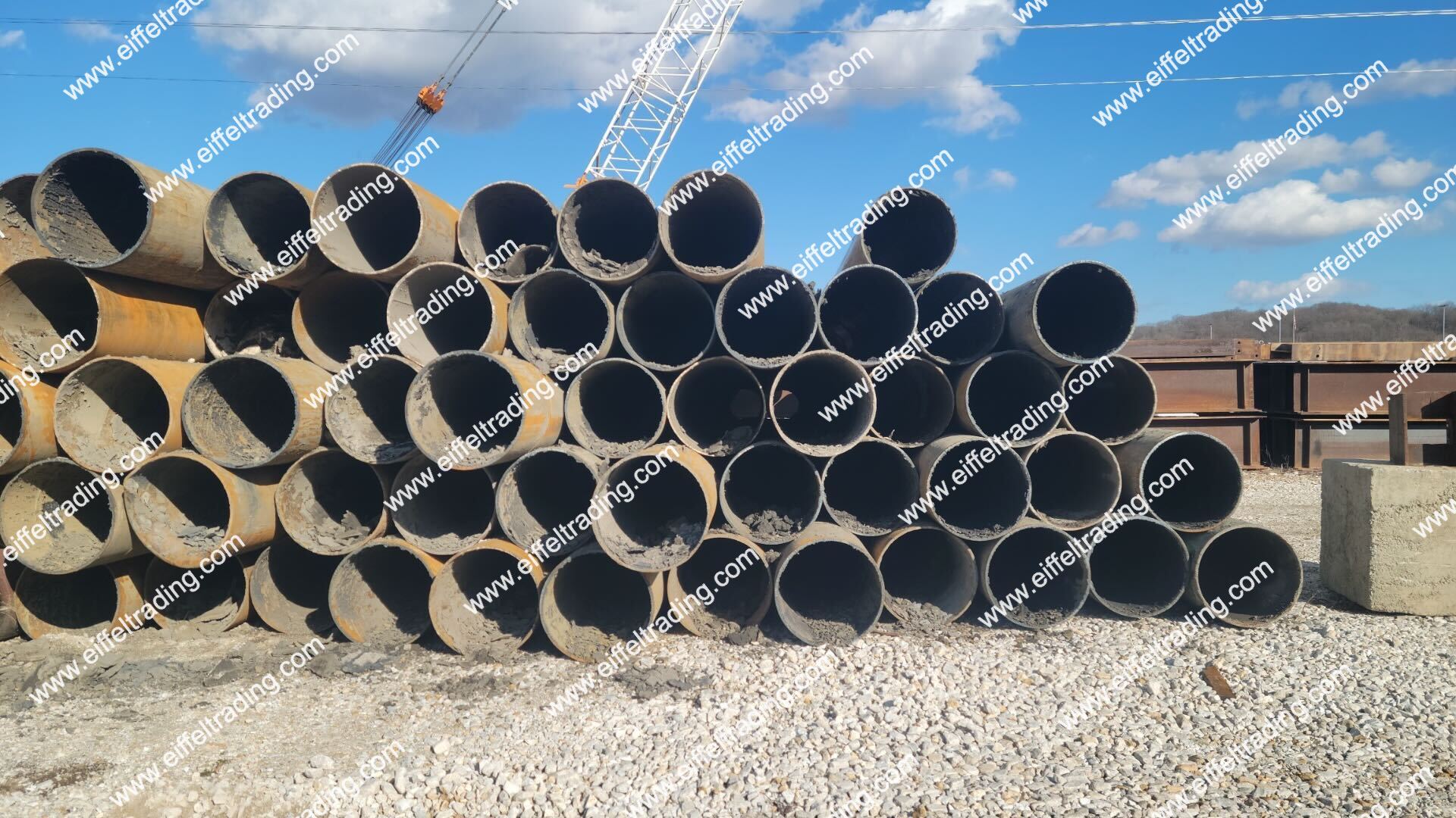 6,000LF of 24"x0.500" Pipe at 45' to 48' | Eiffel Trading