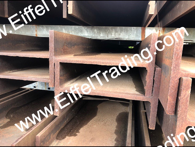 24ea. Surplus W21x122 A992 W-Beams at 50’ Lengths | Eiffel Trading