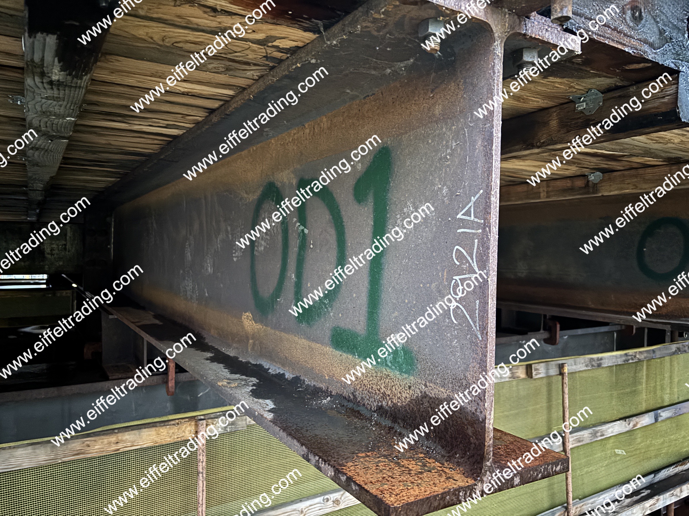 135ea. Used W27x146 Beams at 50', 20.66' and 18.83 | Eiffel Trading