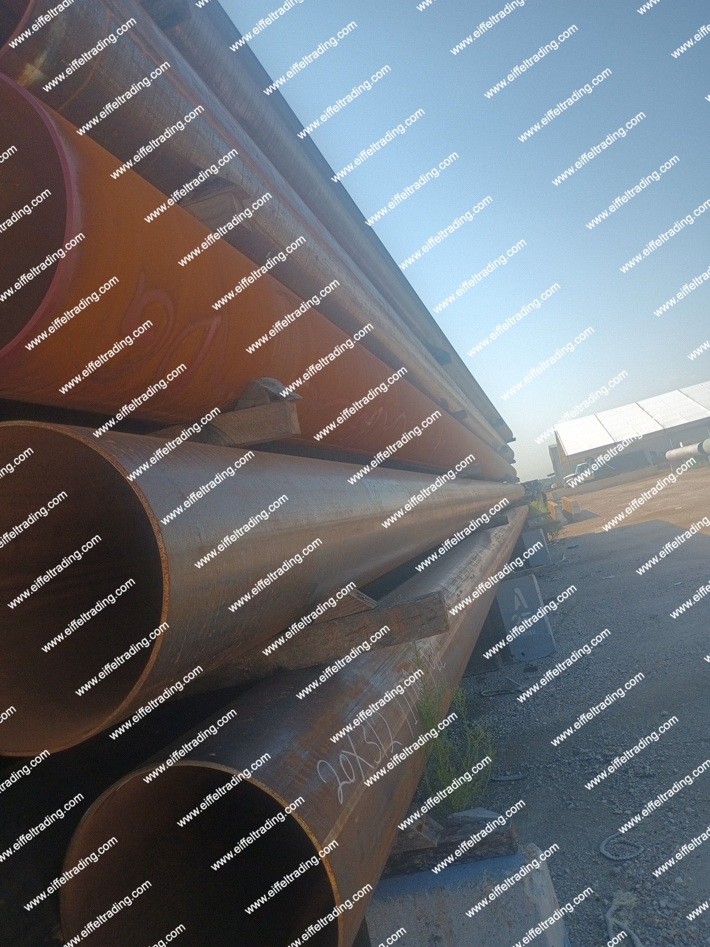 10,000LF of 20"x0.312" Pipe Bare A252-3 | Eiffel Trading