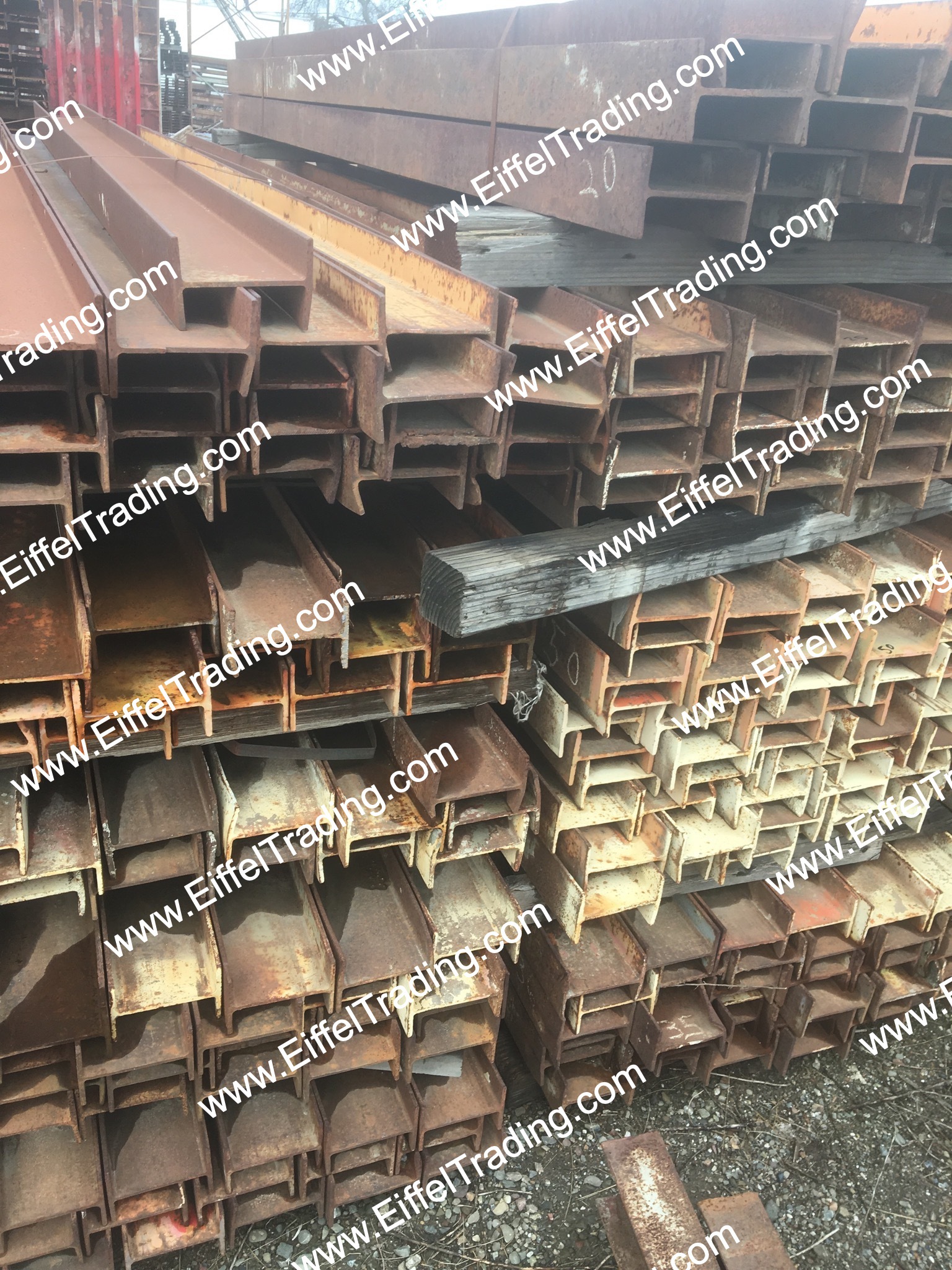 355ea. W6x12 Gr. A36 Beams at 10' Lengths | Eiffel Trading