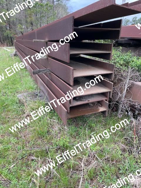 18ea. W27x84 W-Beams at 10' to 39' Lengths | Eiffel Trading