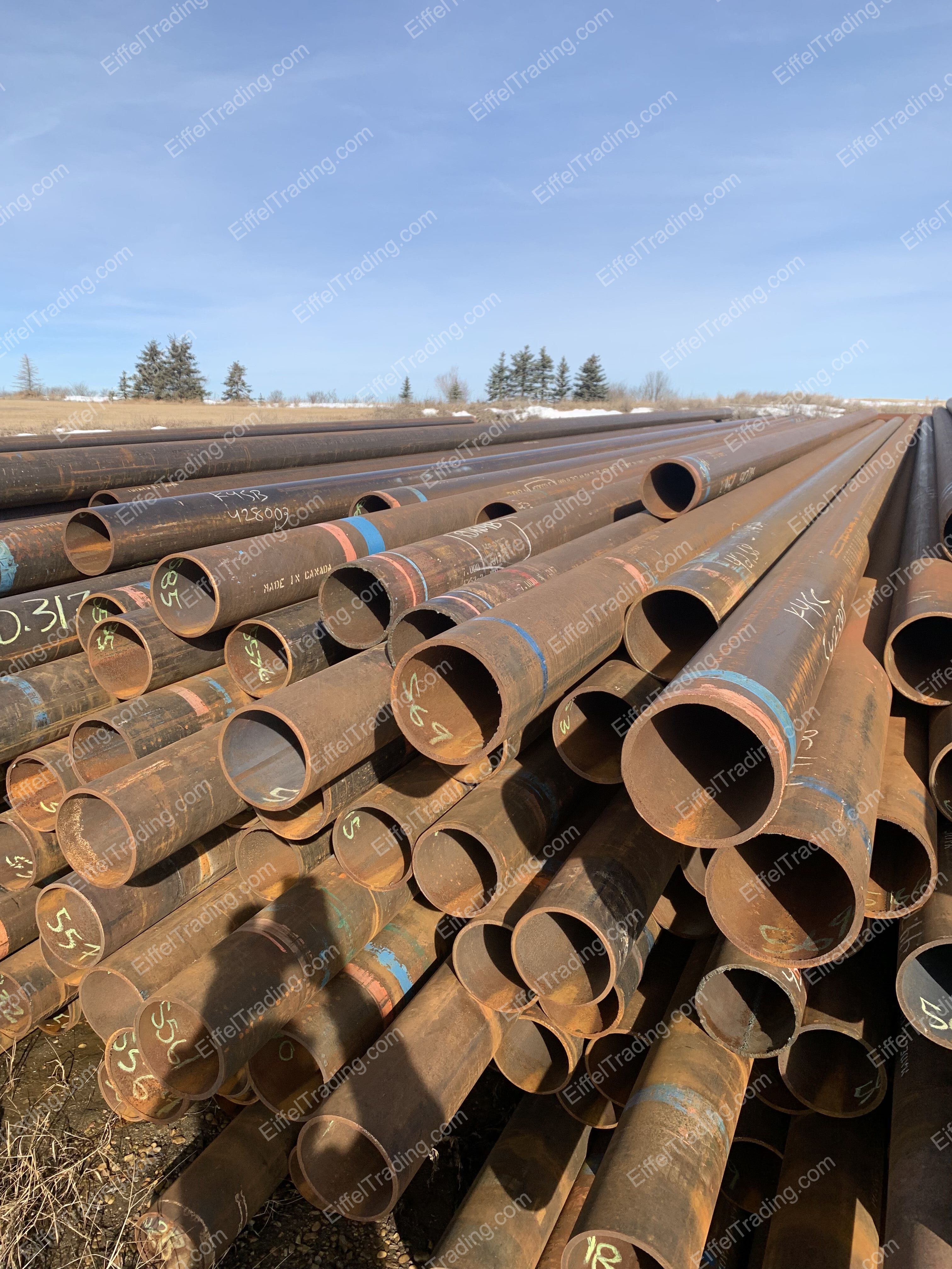 34,760LF of Surplus 7”x0.317” Pipe | Eiffel Trading