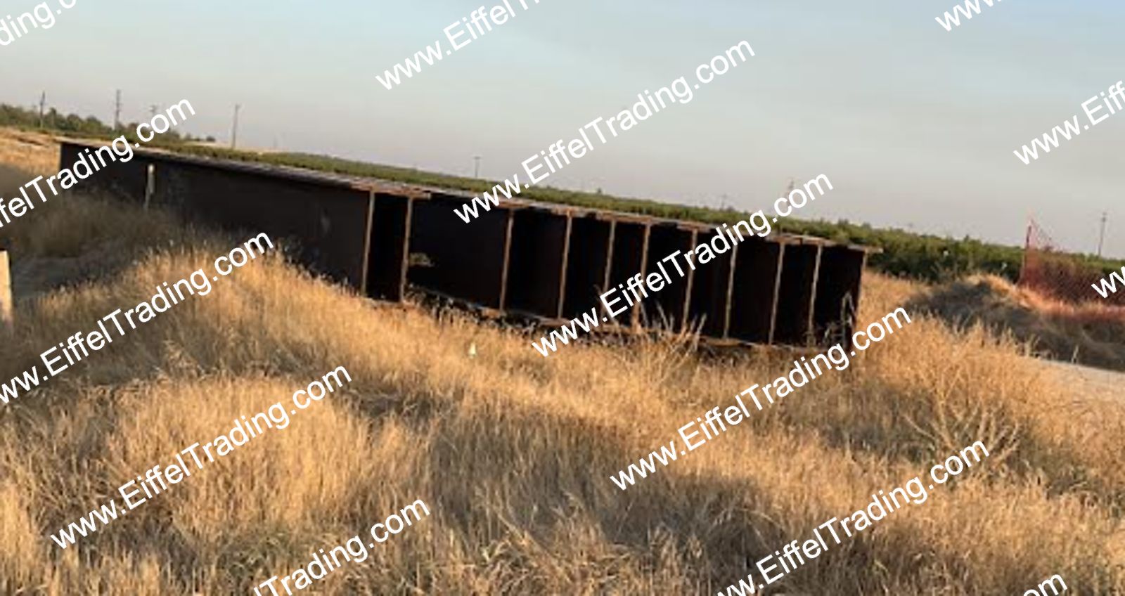 11ea. W36x256 Beams at 85' Lengths | Eiffel Trading