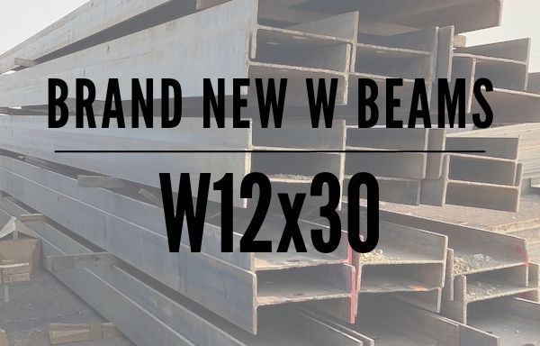 Brand New W12x30 Beams | Eiffel Trading