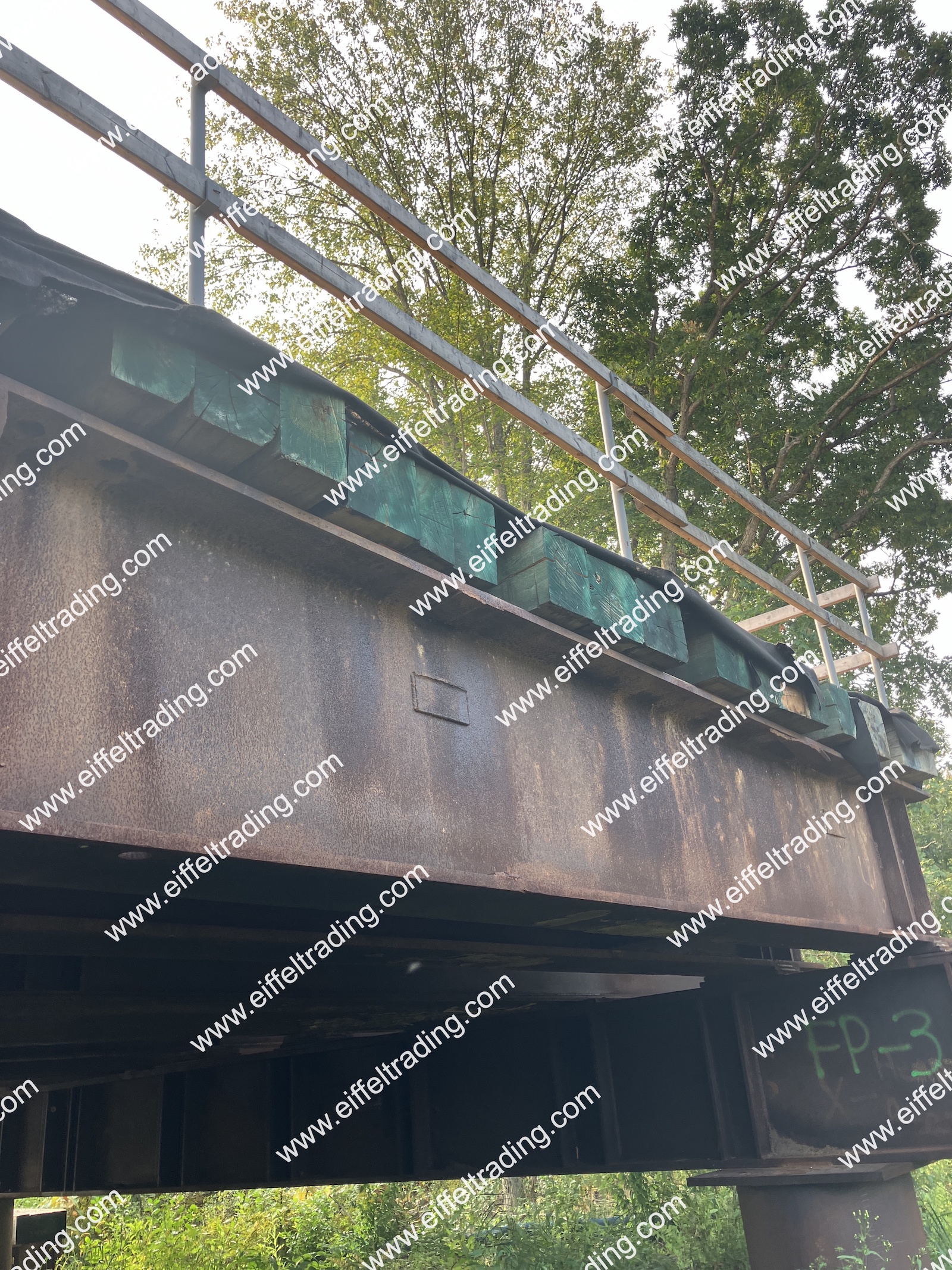 10ea. W36x260 Double Beams at 40' Lengths | Eiffel Trading