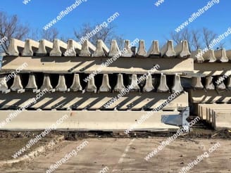 F-Shape Barrier Wall - Eiffel Trading